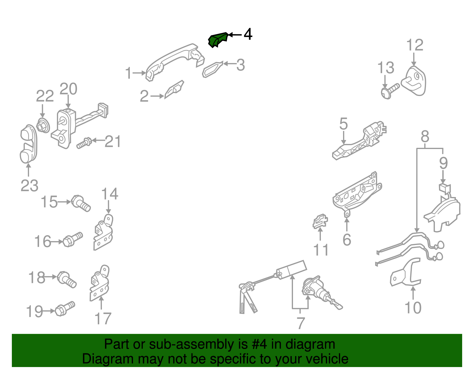 82652-J5000 - Cover 2018-2023 Kia Stinger | Kia.Parts Store