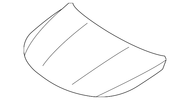 66400-R5500 - Hood Panel 2024-2025 Kia Sorento | Kia.Parts Store