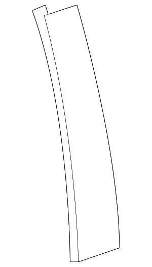 2021-2025 Toyota Mirai Applique 75762-62020 | Toyota Parts Center