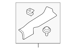2017-2020 Nissan Rogue Rear Sill Plate 76953-7FR0A | Bill Kay Nissan Parts