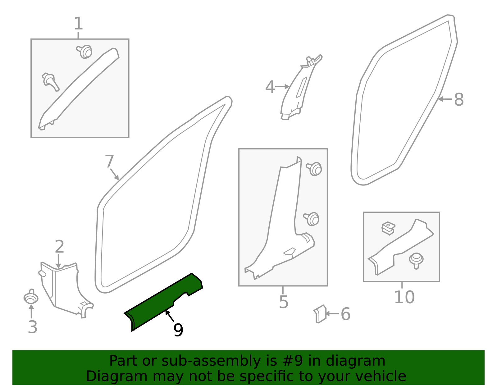 76951-5HA0A - Door Sill Plate Official Nissan Parts Store