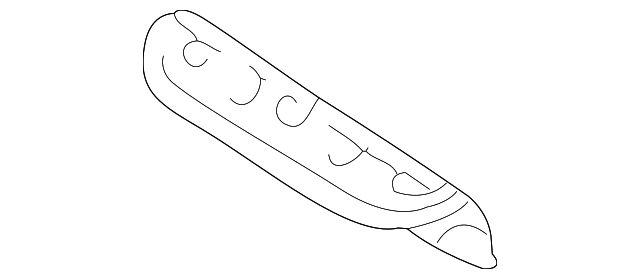 Genuine Toyota Fender Liner Pad part# 53851-02010 for 2003-2008 Toyota ...