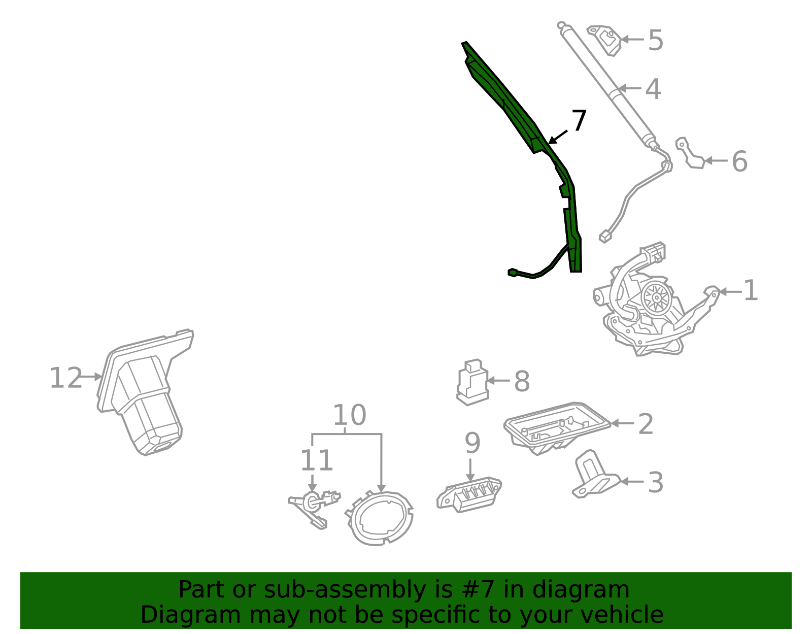 84280-0E051 - High-Quality Liftgate Object Sensor for AutoNation Parts