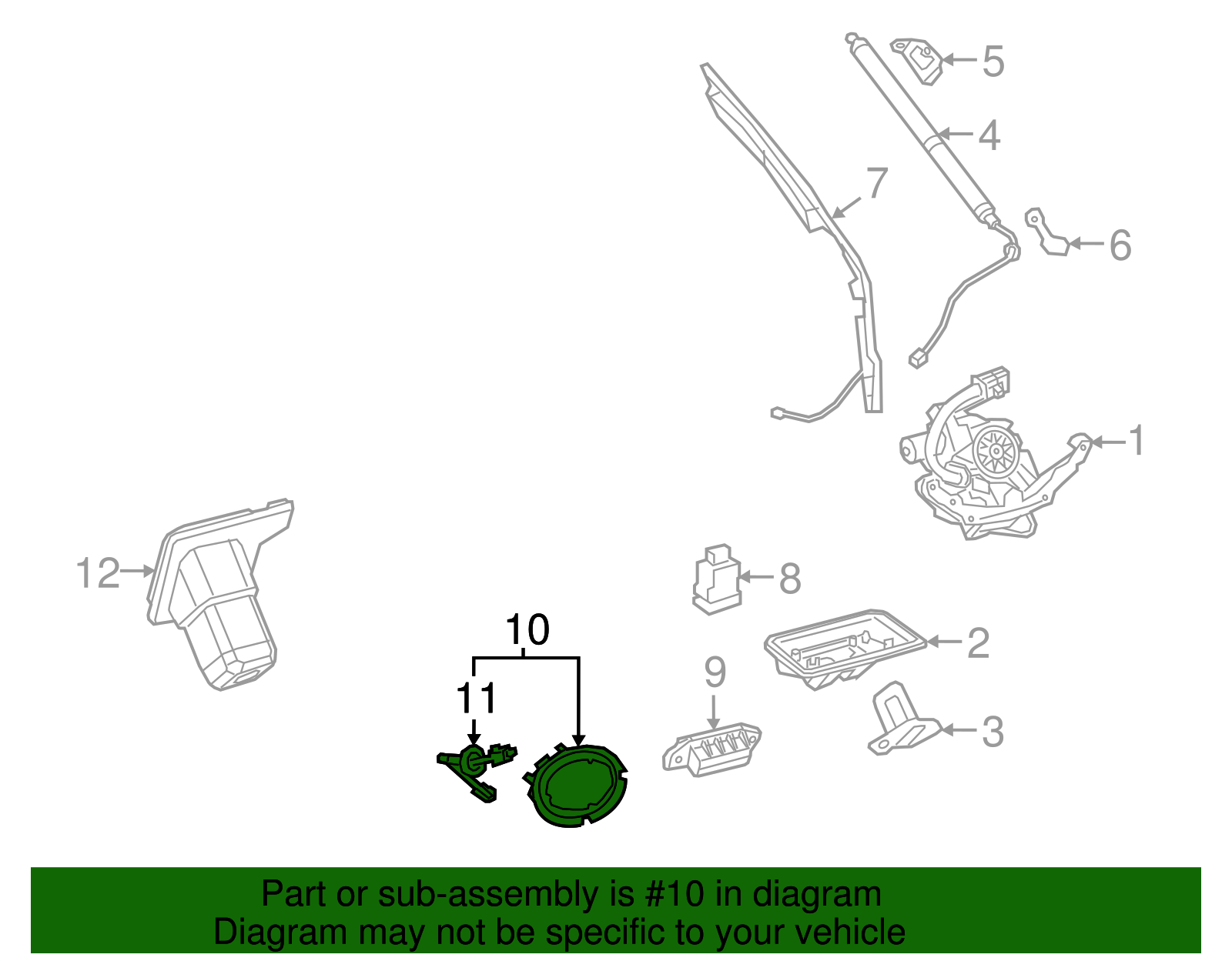 891A0-48110 - Sensor 2018-2022 Lexus RX350 | Lexus of Stevens Creek Parts