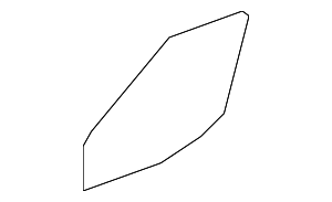 2013-2018 Toyota Avalon Protector 58745-07010 | Toyota Parts Center