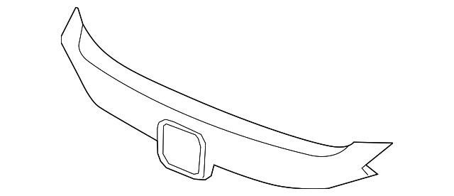 71125-TEY-Y01 - Grille Molding 2017-2021 Honda Civic | Honda Parts Online