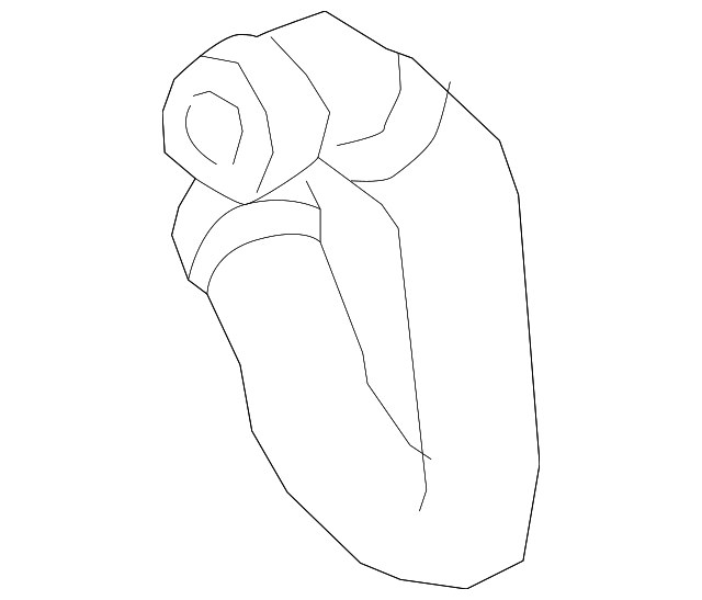 4M0-122-101-DR - Audi Upper Hose 2019-2025 Audi | Performance Auto Parts