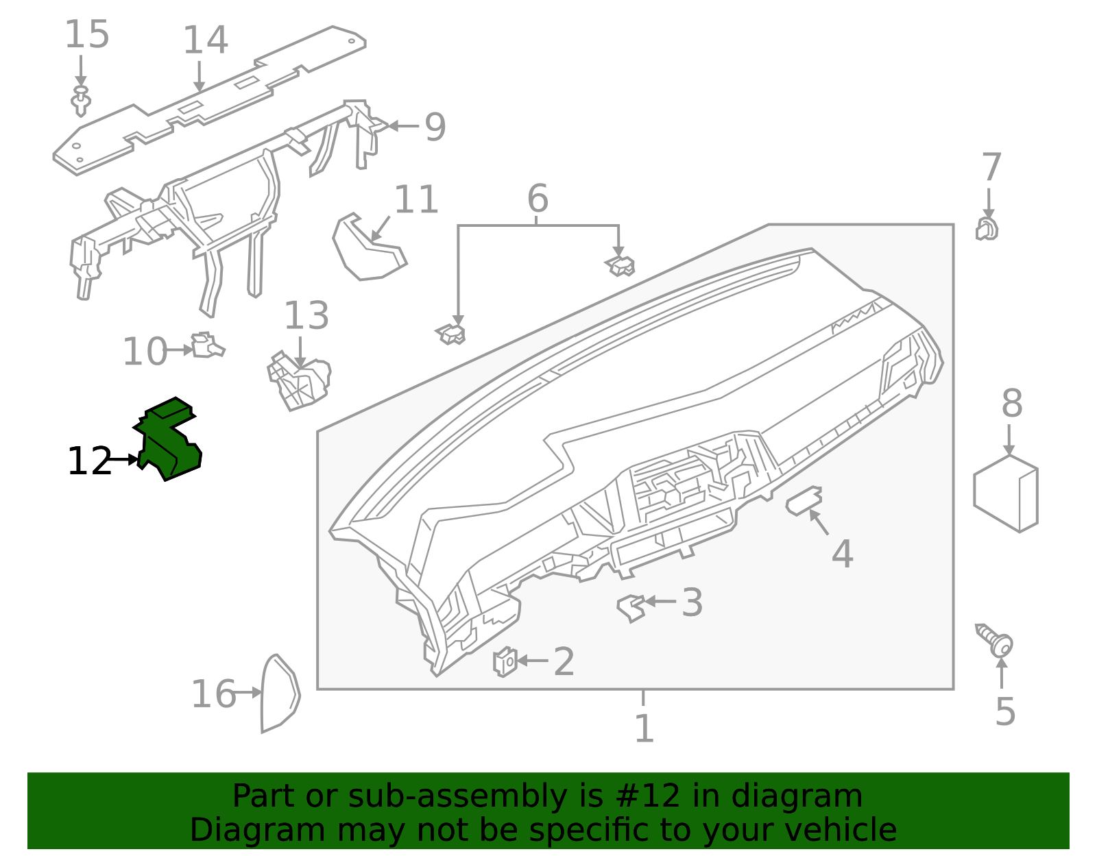 17B-857-889 - Deform Element 2019-2025 Volkswagen Jetta | Wolfsburg ...