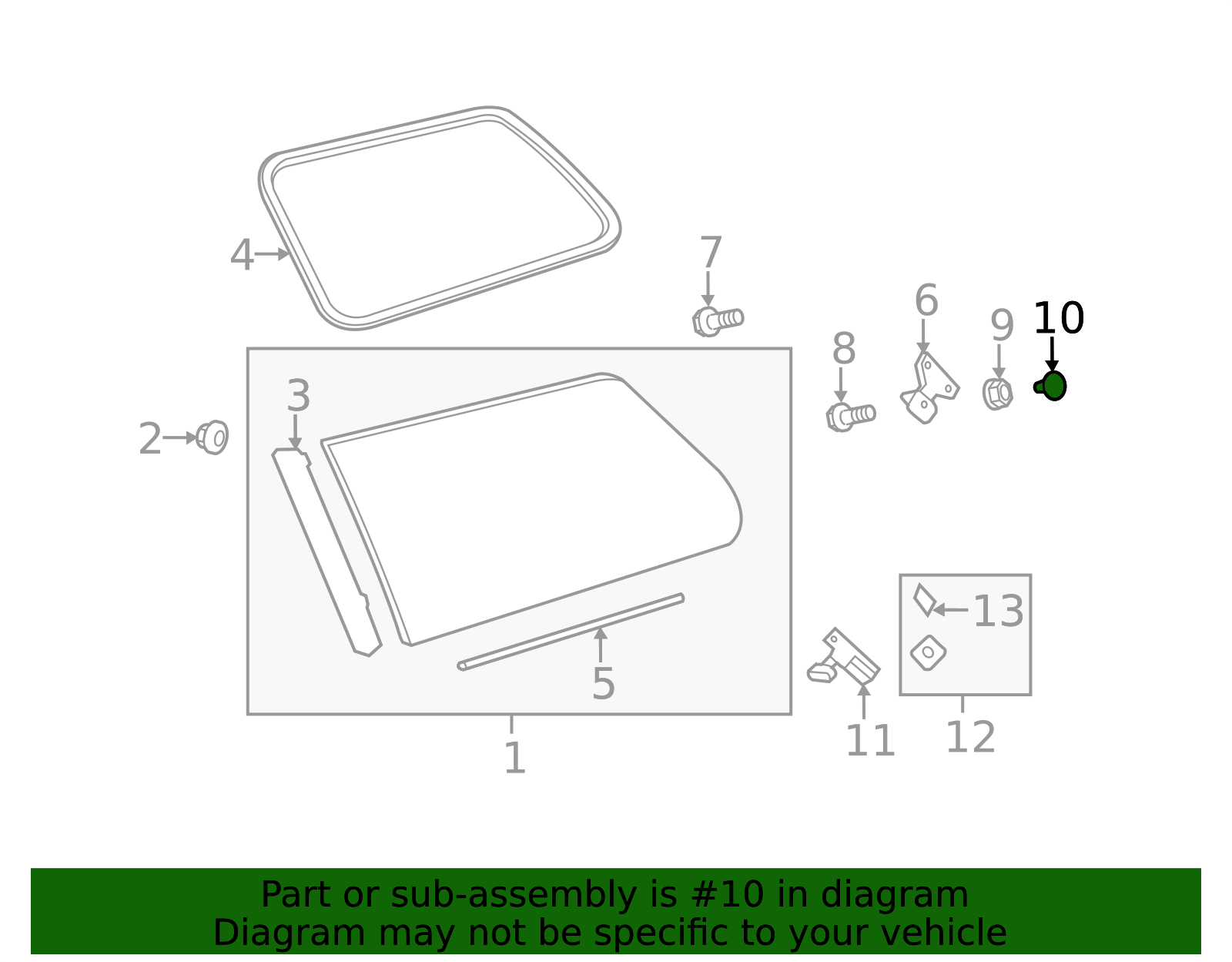 62735-AE010 - 2004-2020 Toyota Sienna - Retainer | Discount Parts Monster
