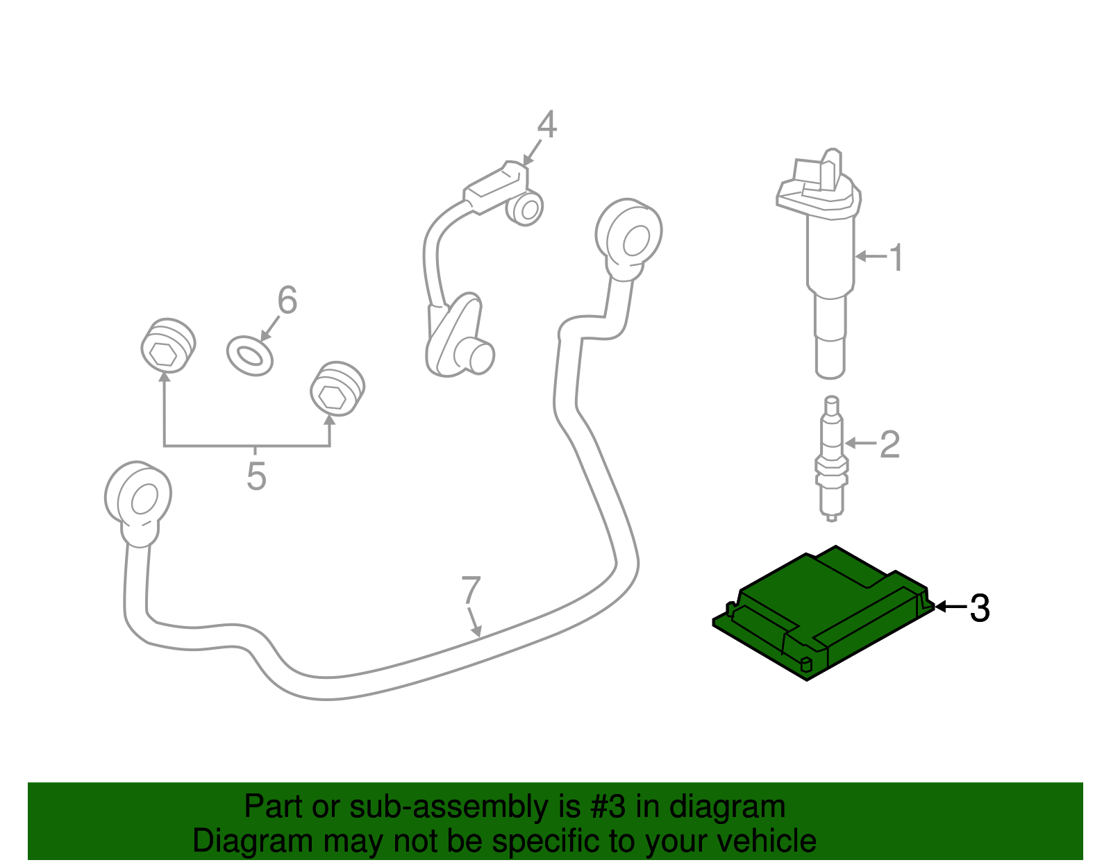 12148674949 - 2013-2019 BMW Engine Control Module (ECM) (12-14-8-674 ...