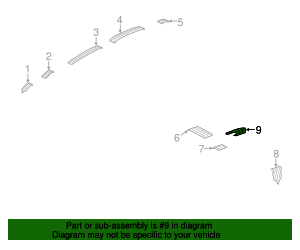 2016-2019 Chevrolet Corvette Rear End Spoiler Decal 23397493 | Courtesy ...