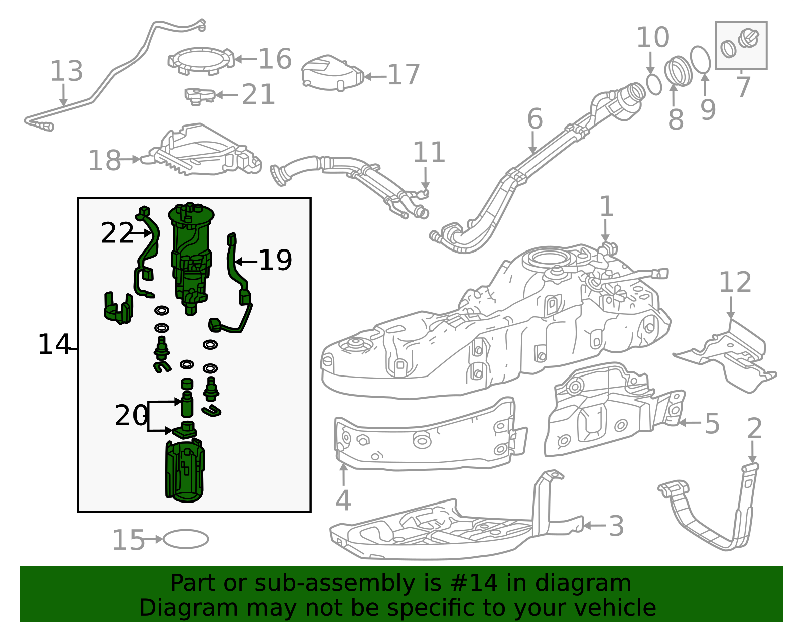 77020-60710 - Fuel Pump Assembly 2024-2025 Toyota Land Cruiser | Toyota ...