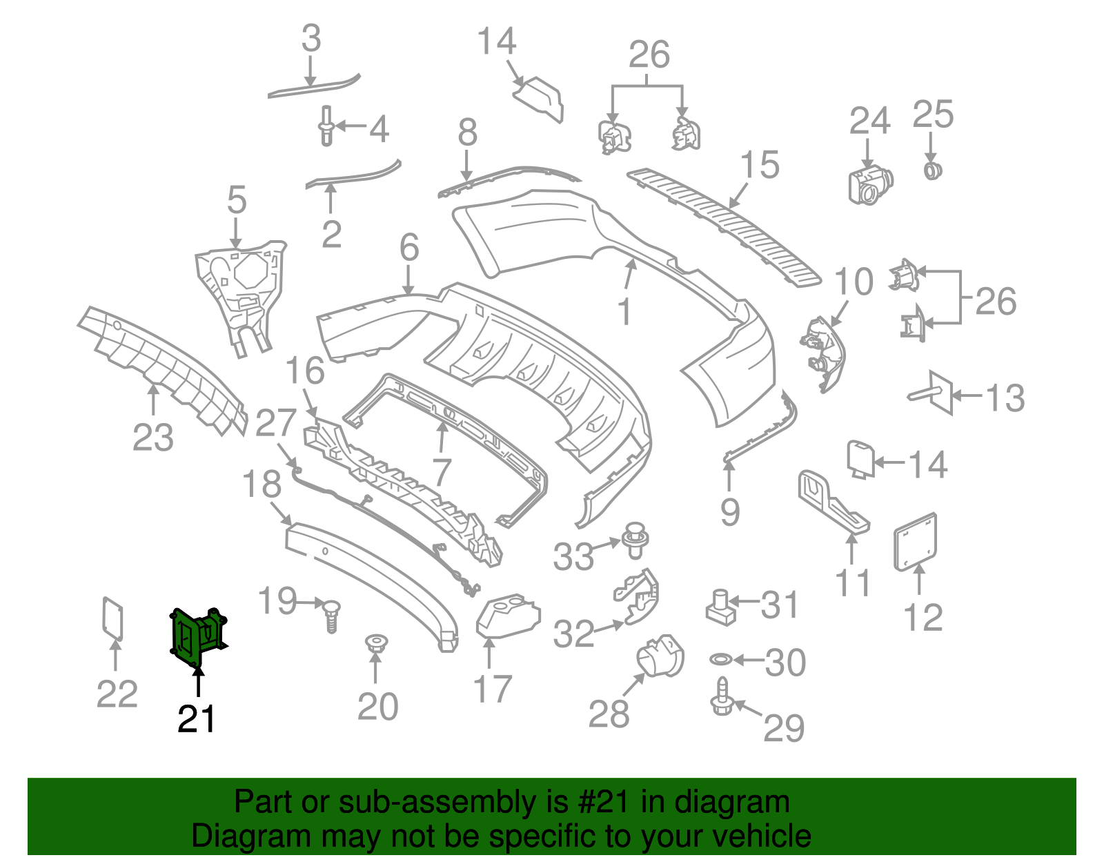 164-640-11-31 - Bumper Bracket 2006-2012 Mercedes-Benz | Mercedes-Benz ...