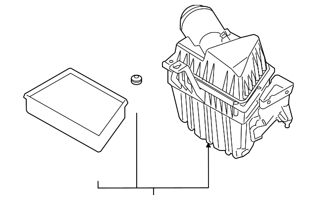 LR053014 - Air Cleaner Assembly - 2012 2013 Land Rover Range Rover ...