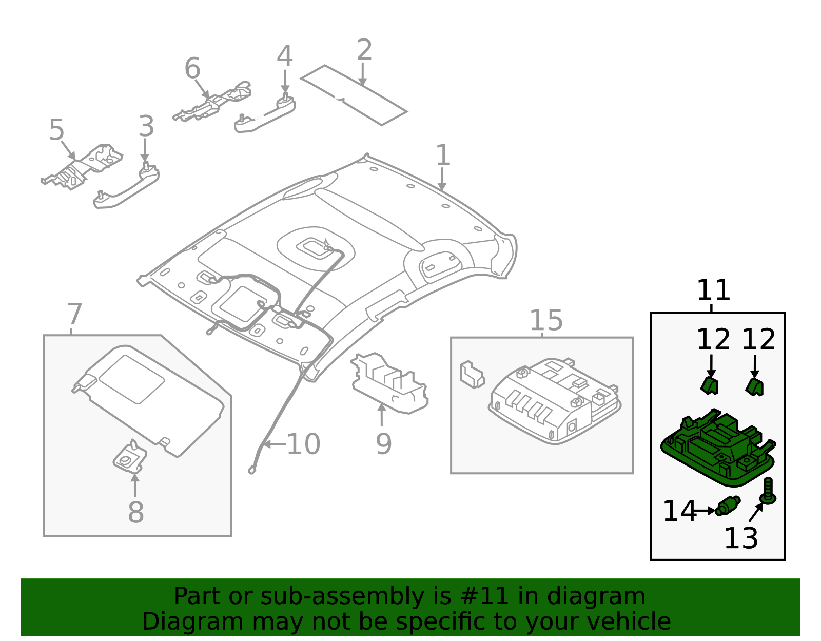 Interior Dome Light - OEM Brightness & Fit | AutoNation Parts