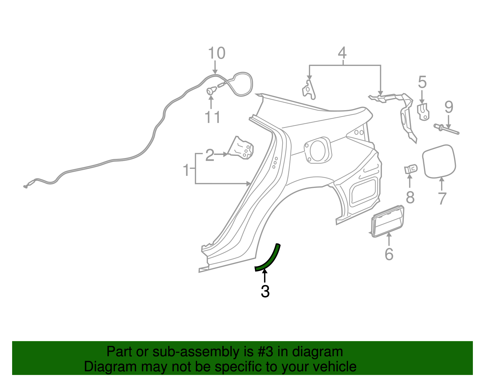 58741-02170 - Stone Guard - 2014-2019 Toyota Corolla | OEM Genuine ...