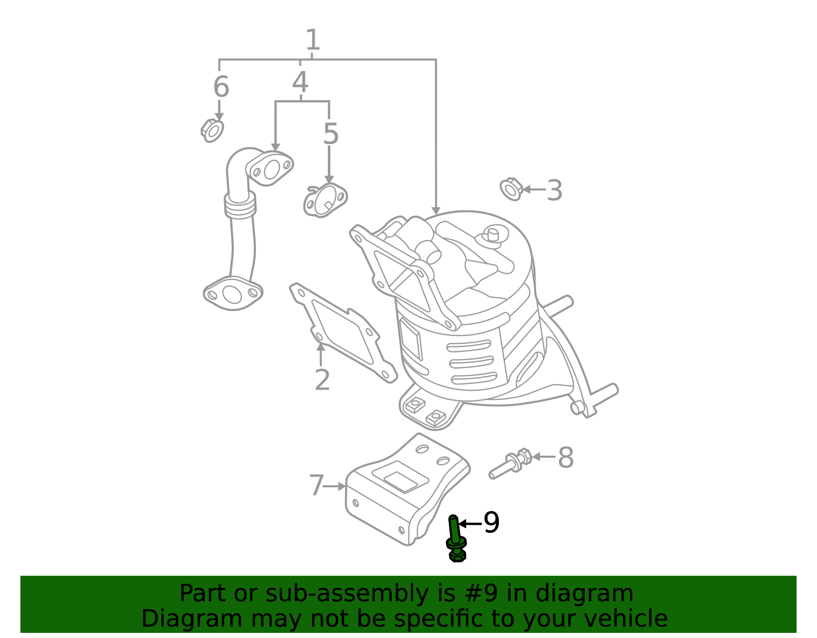 2010-2025 Kia Bracket Bolt 28528-25100 | TascaParts.com