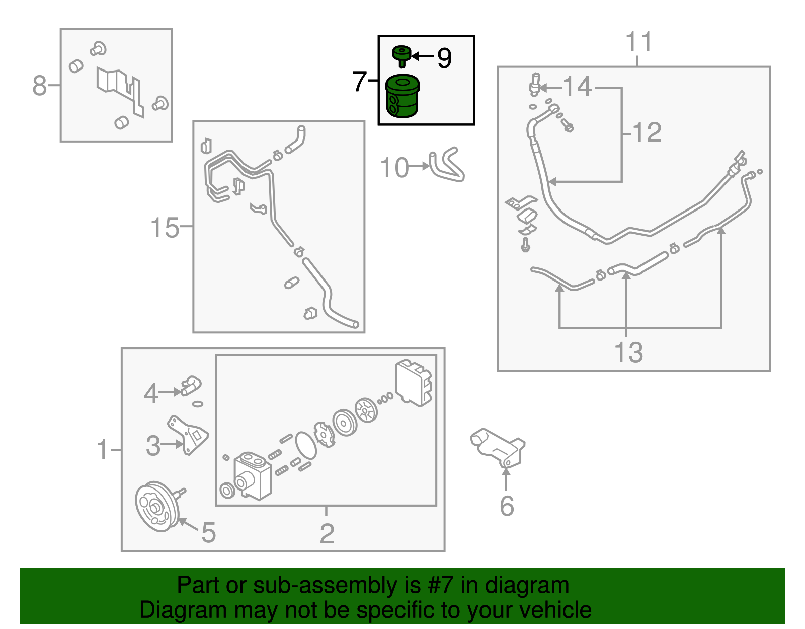 2009-2024 Nissan GT-R Power Steering Pump Reservoir 49192-VE000 | My ...