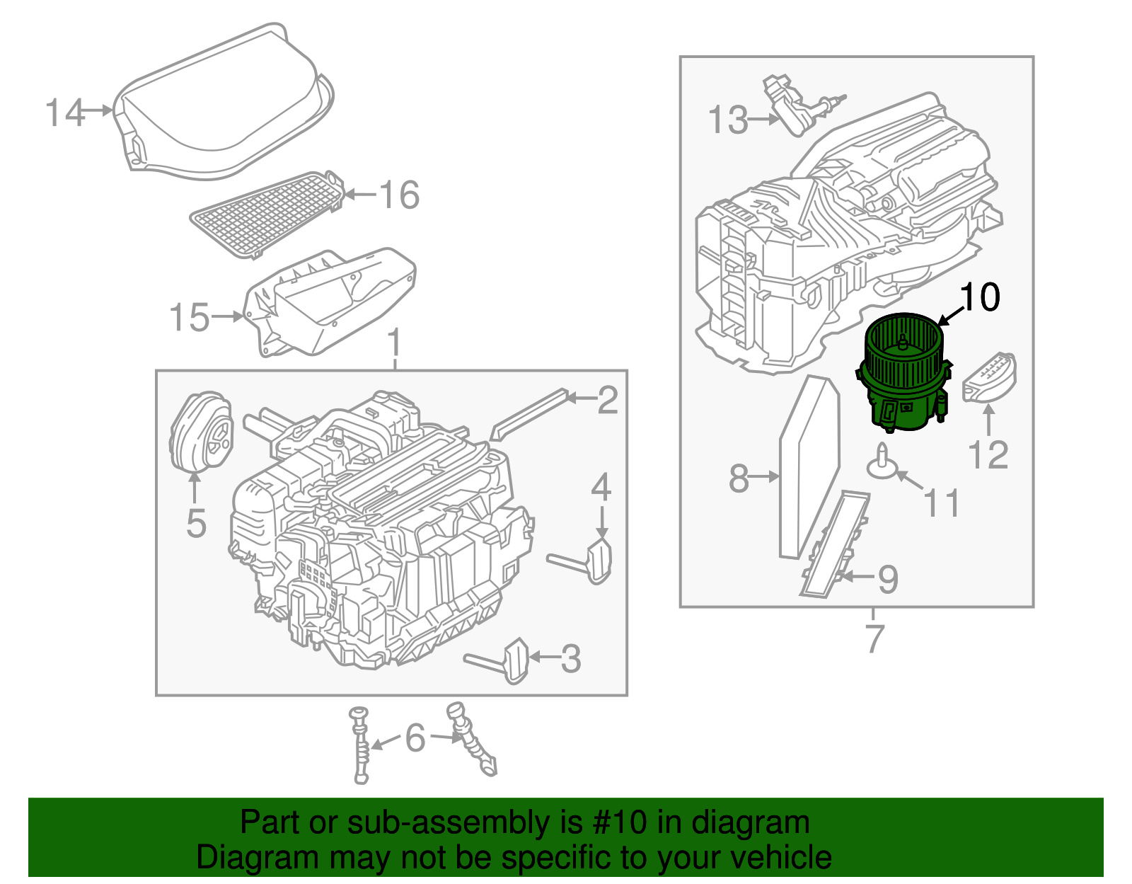 Genuine Porsche PAB-820-021-C |HVAC Blower Motor Assembly | FREE ...