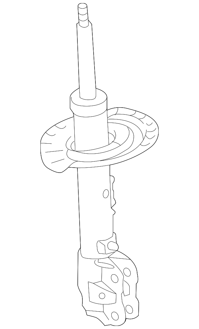 2019-2020 Mitsubishi Outlander Strut 54303W250P | Mitsubishi Parts ...