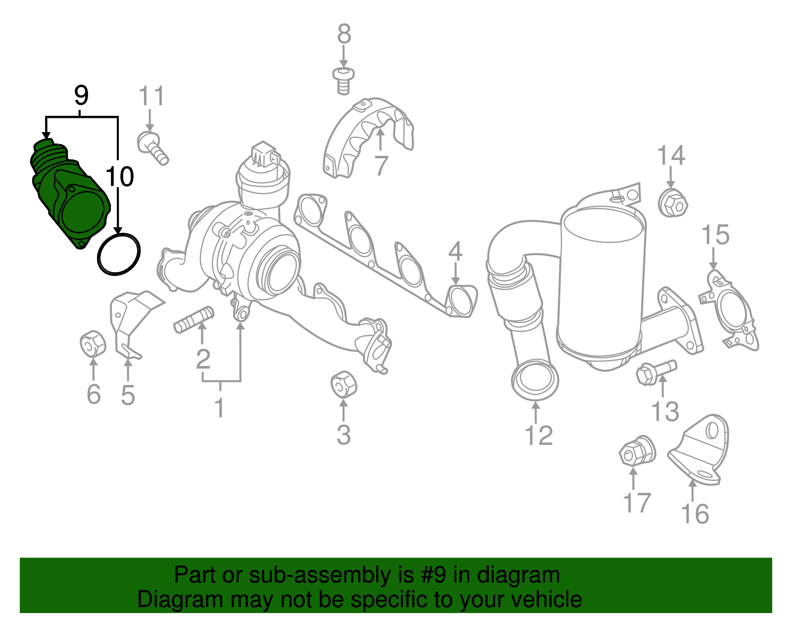 2010-2014 Volkswagen Damper 03L-131-111-Q | OEM Parts Online