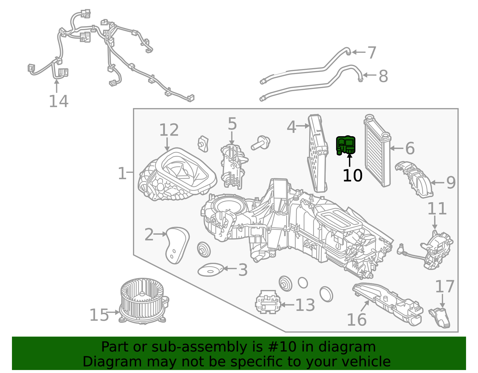 2011-2016 Ford Motorcraft™ HVAC Blend Door Actuator YH-1894 | Awesome ...