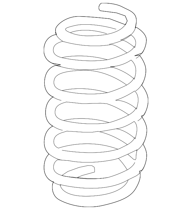 48231-52K80 - Coil Spring 2012-2019 Toyota Prius C | Longo Toyota Parts