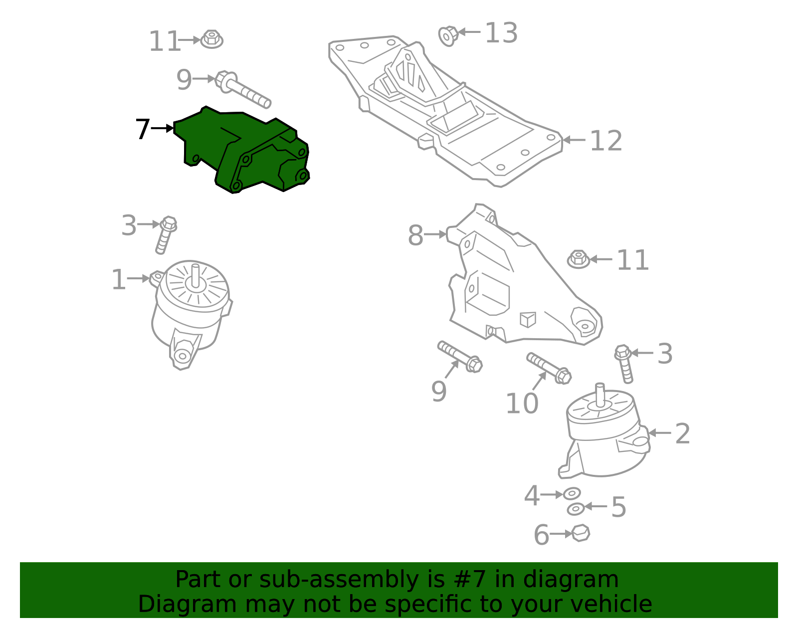 2019-2023 Genesis G70 Side Mount Bracket 21825-J5300 | QuirkParts