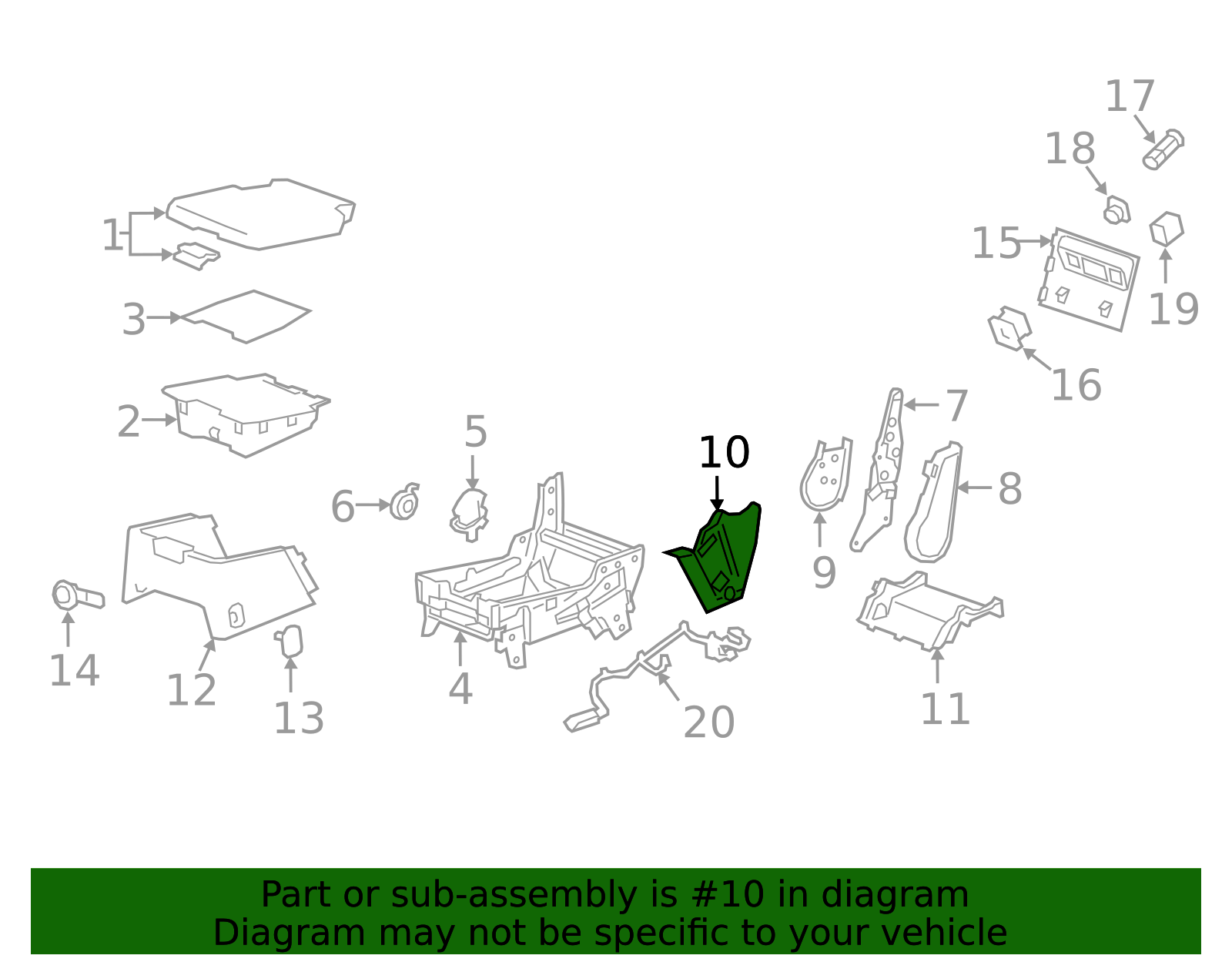 85012099 - Finish Panel | Partners Chevy