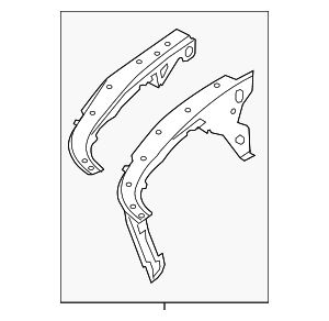 41107261464 - 2011-2019 BMW Apron Assembly (41-10-7-261-464) | BMW of ...