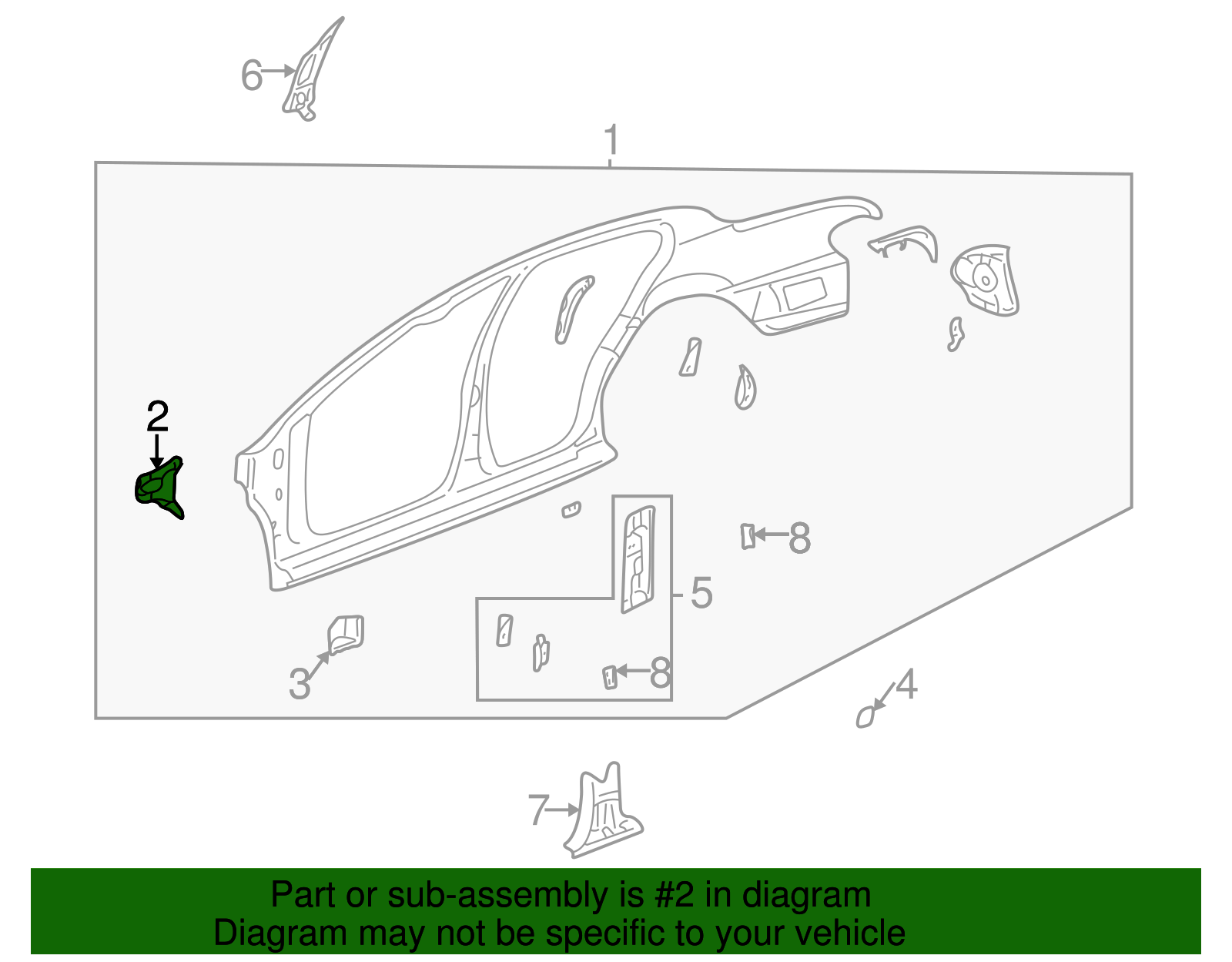 88890189 - Uniside Assembly Extension | Partners Chevy