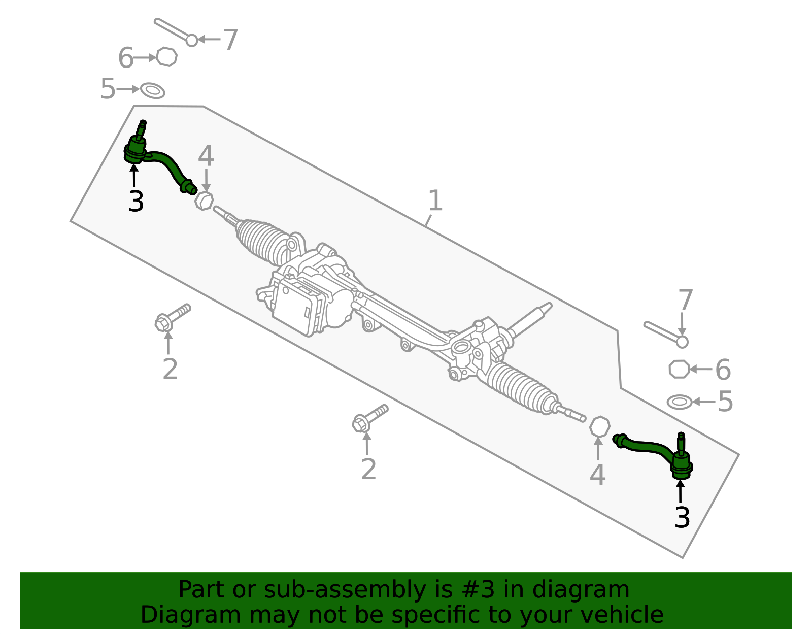 Hyundai - 56820-T1100 - Outer Tie Rod - 2020-2026 Genesis | OEM Hyundai ...