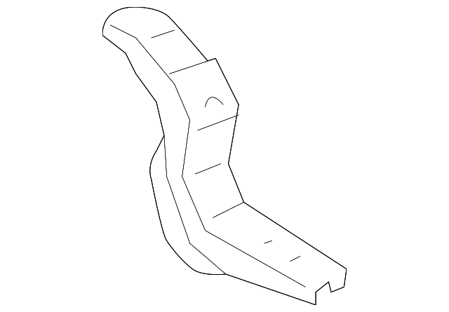 51085-60010 - Running Board Mounting Bracket (Left, Right) - 2003-2014 ...