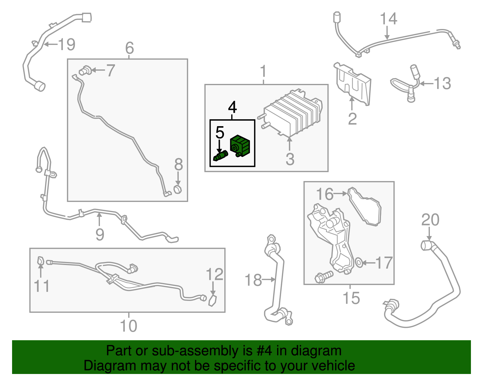 CV6Z-9D289-T - Vapor Canister Purge Solenoid 2013-2016 Ford | Ford ...