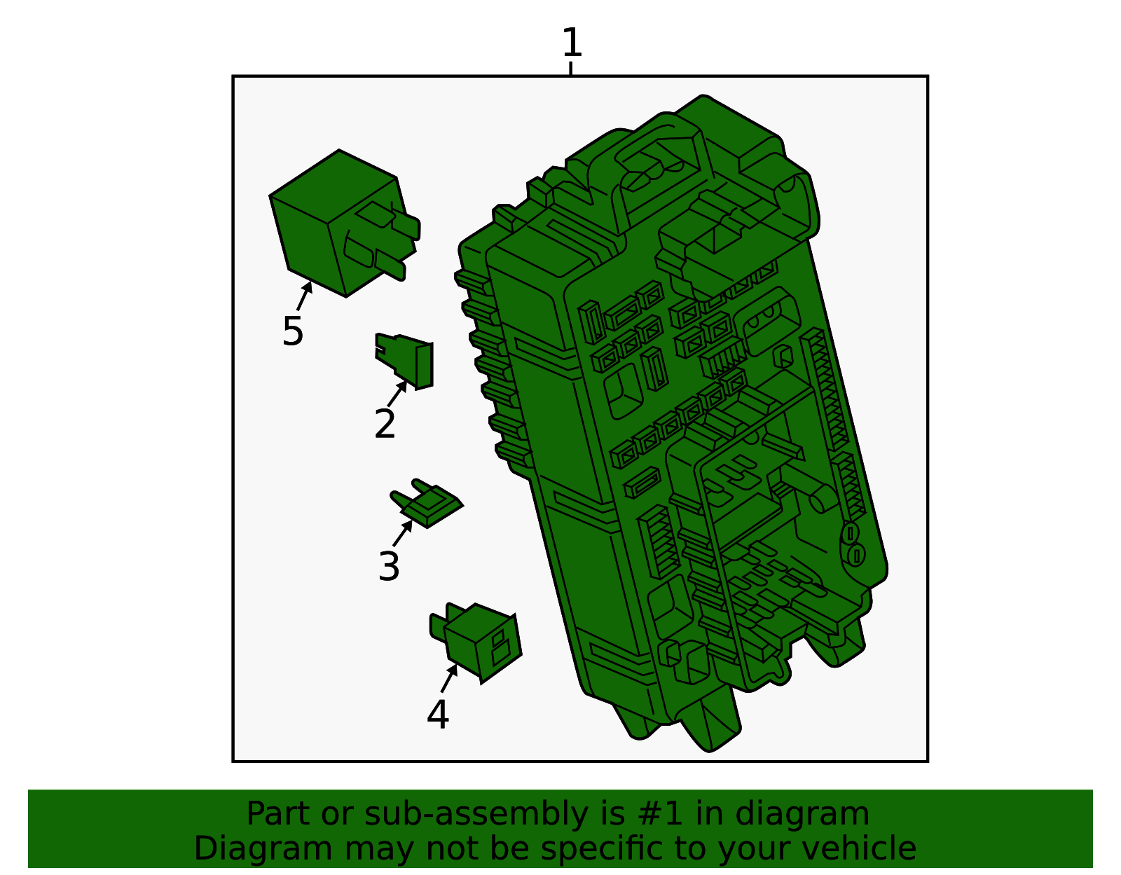2019-2023 GM Instrument Panel Wiring Harness Junction Block 84582038 ...