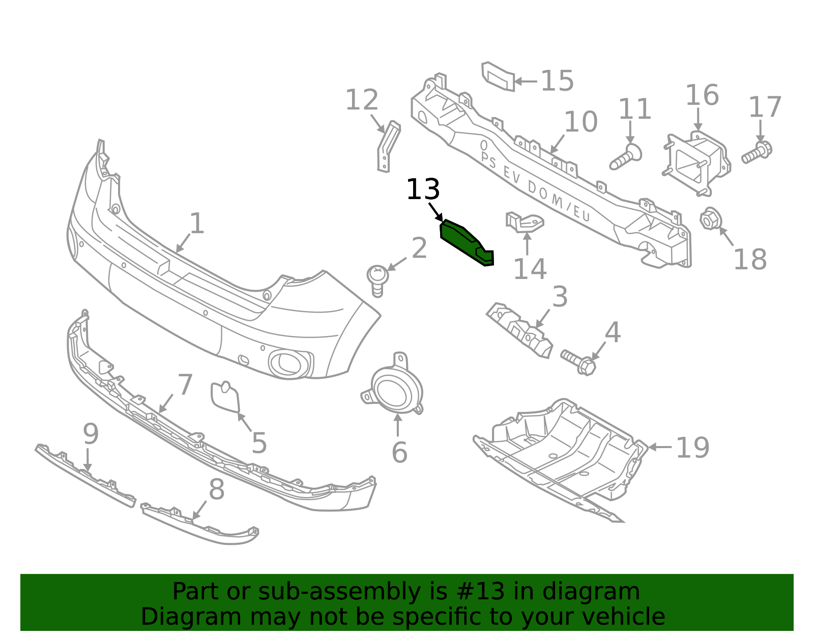 86635-E4000 - Impact Bar Lower Bracket Kia.Parts Store