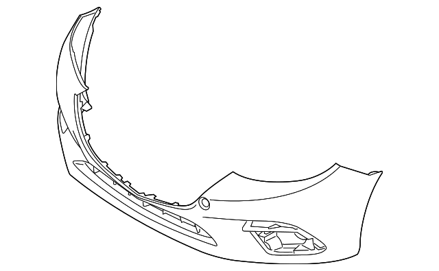 BJS7-50-031A-9U - Bumper Cover 2014-2016 Mazda 3 | Mazda Parts Connect