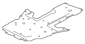 T4A12829 - Under-Body Shield 2017-2023 Jaguar F-Pace | Land Leaping ...