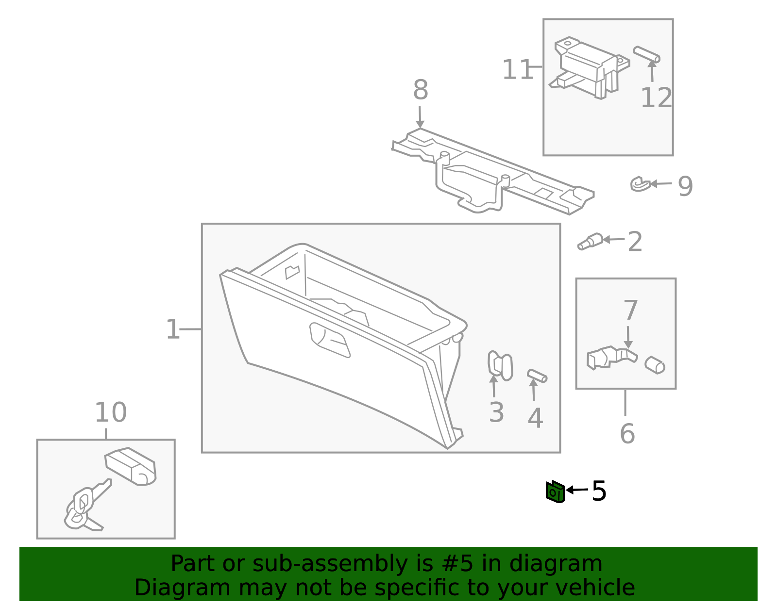 90306-S9V-000 - Hinge Nut 2003-2008 Honda Pilot | Honda Parts Online