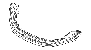 71124-TT1-A01 - Grille Reinforcement 2013-2015 Honda Civic | Honda ...