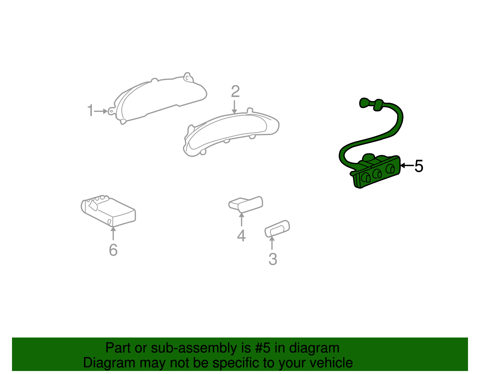 1995-1999 Pontiac Sunfire Dash Control Unit 52481507 | Capital Chevy Parts