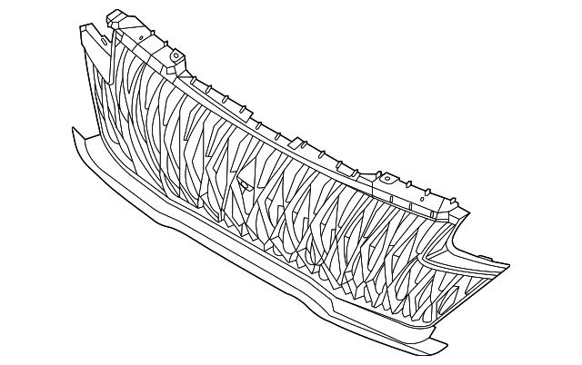 2023-2024 Kia Carnival Grille Assembly 86350-R0130 | TascaParts.com