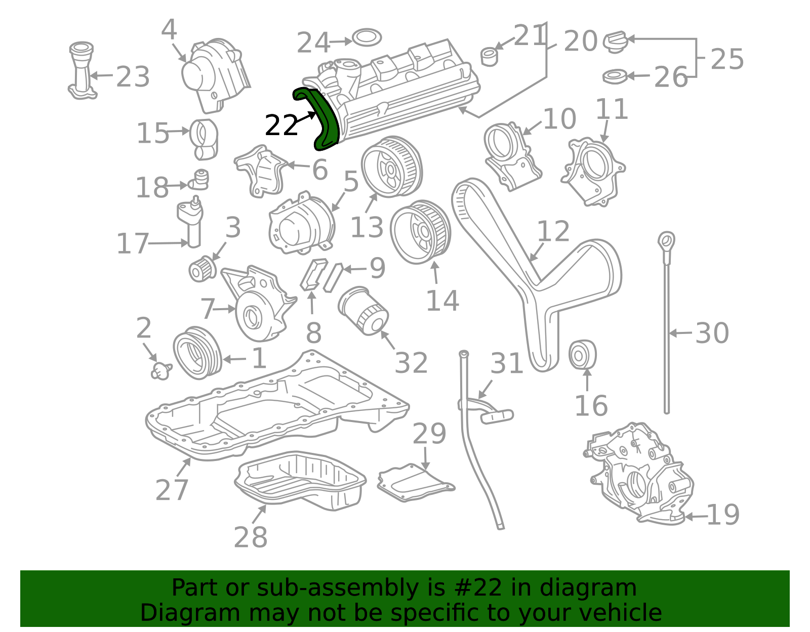 1998-2009 Toyota Valve Cover Gasket 11214-50011 | MotorMotor