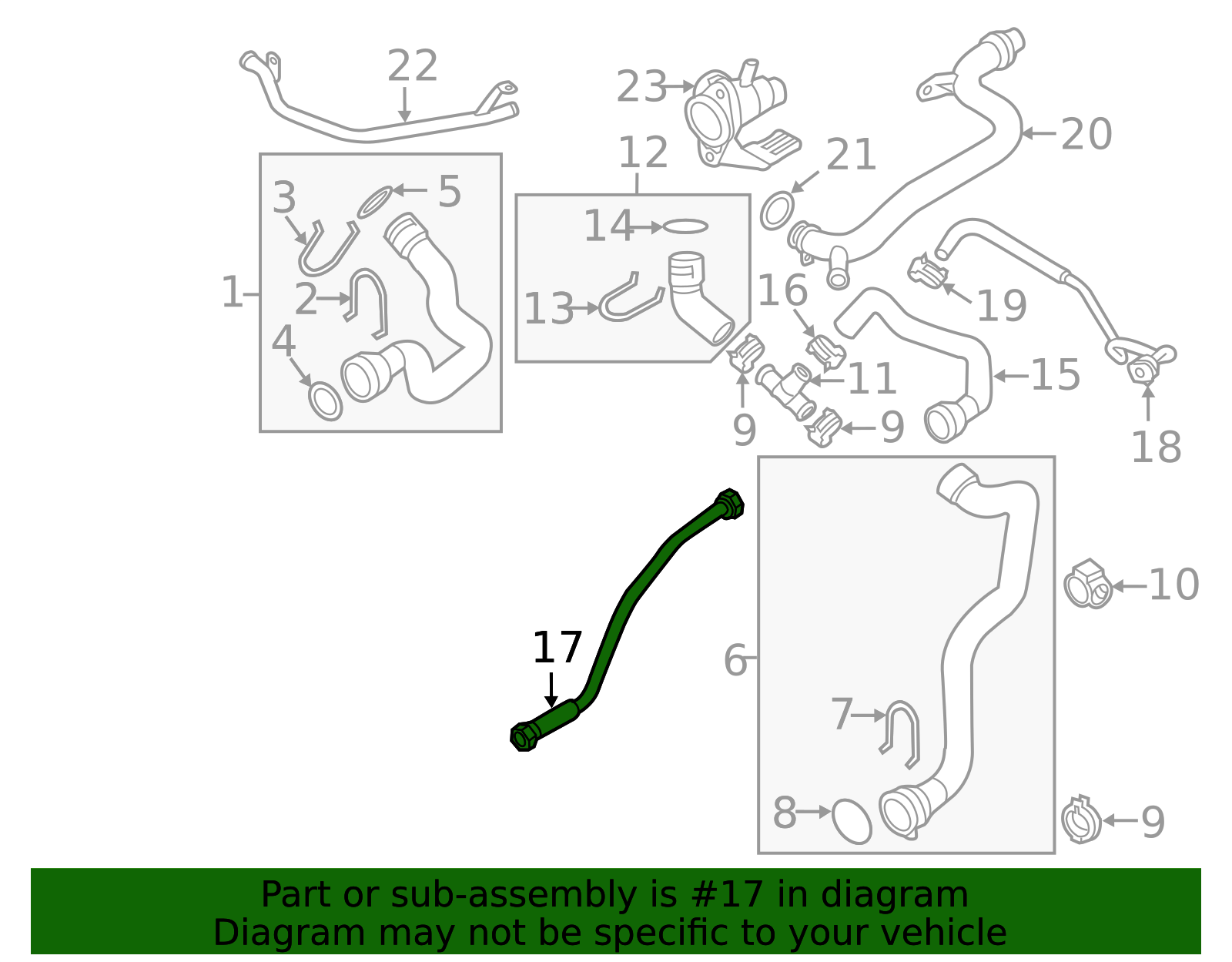 8R0-121-081-AQ - Audi Reservoir Hose 2013-2017 Audi Q5 | Performance ...