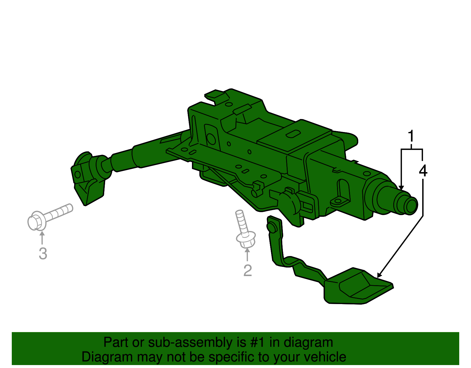 5N1-419-502-M - Steering Column - 2009-2018 Volkswagen | VW OEM Parts ...