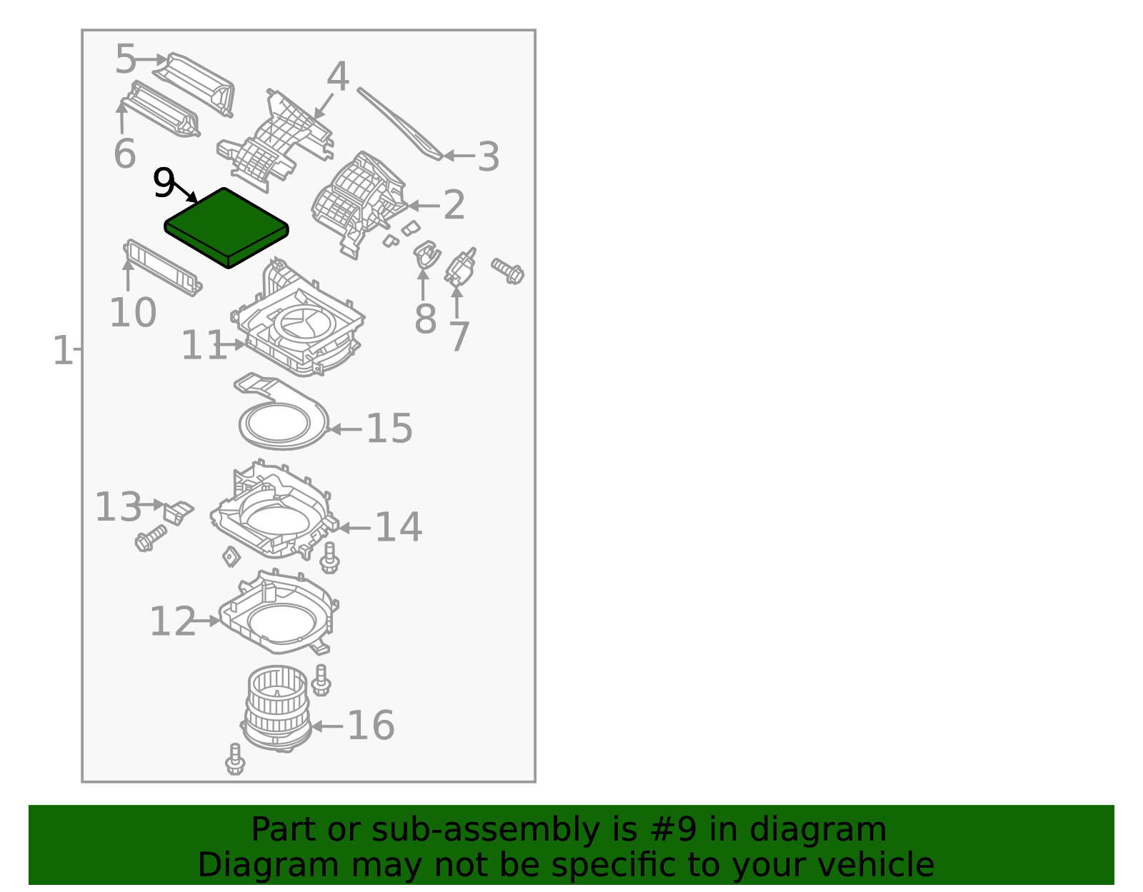 KLC79-AC001 - Filter 2020-2025 Hyundai | Hyundai Wholesale Direct
