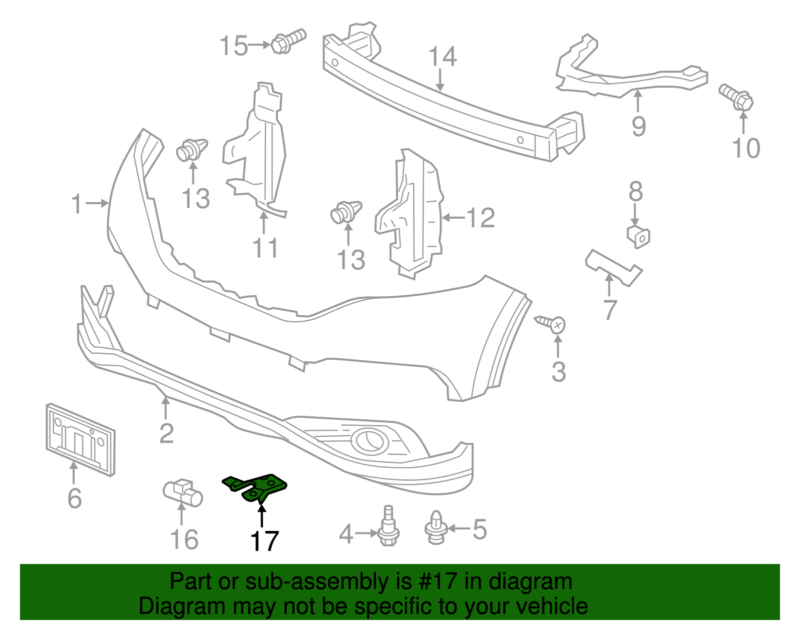 91555-SL0-A01 - Air Temp Sensor Retainer Clip 1999-2016 Honda | Honda ...