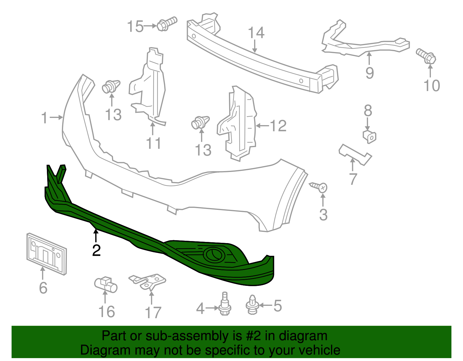 04712-T0A-A90 - Lower Cover 2012-2014 Honda CR-V | Honda Parts Online