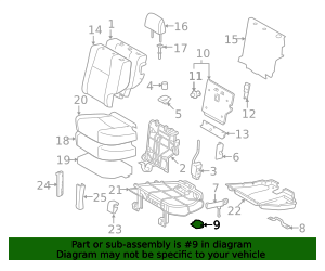 2010-2024 Toyota 4Runner Hinge 71304-60010 | OEM Parts Online
