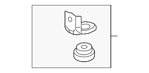 74171-TR0-A00ZZ - Radiator Assembly Upper Bracket 2012-2015 Honda Civic ...